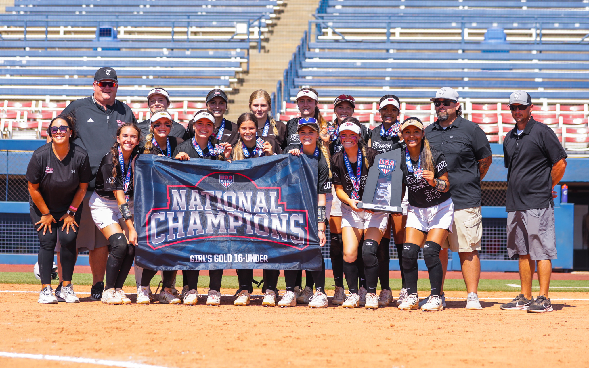 Buzz 16u Gold claims 16-Under GOLD National Championship title with 16 ...